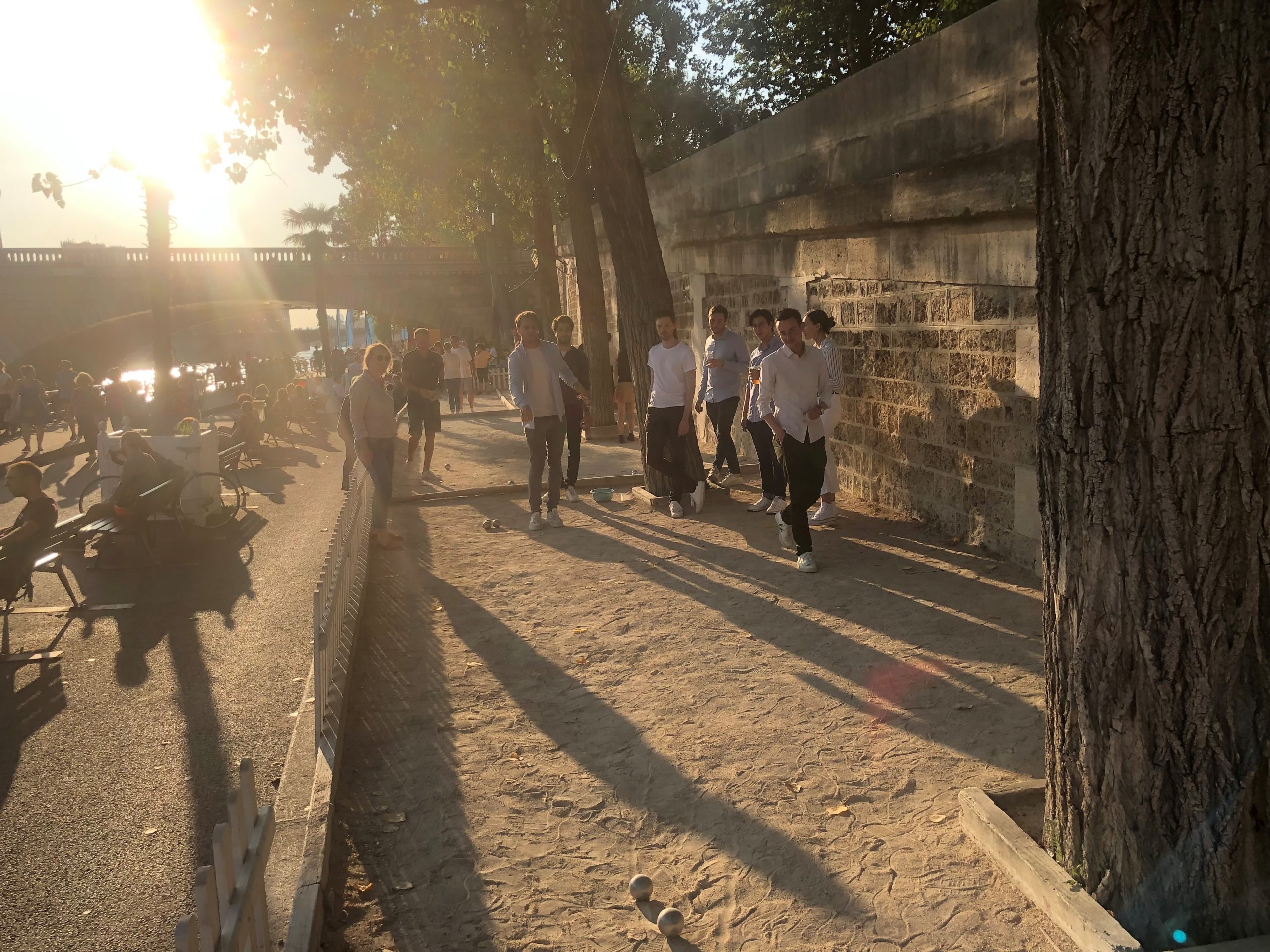 Team building event : "pétanque" by the Seine ! - Sorgem Evaluation